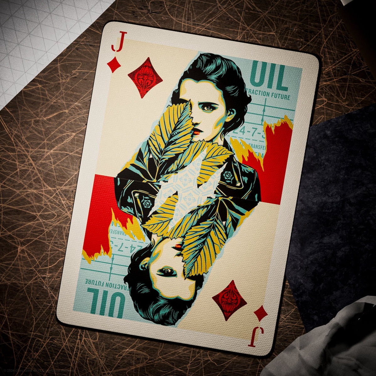 Shuffle Through 3 Decades of Art With OBEY COLLAGE Playing Cards– My ...