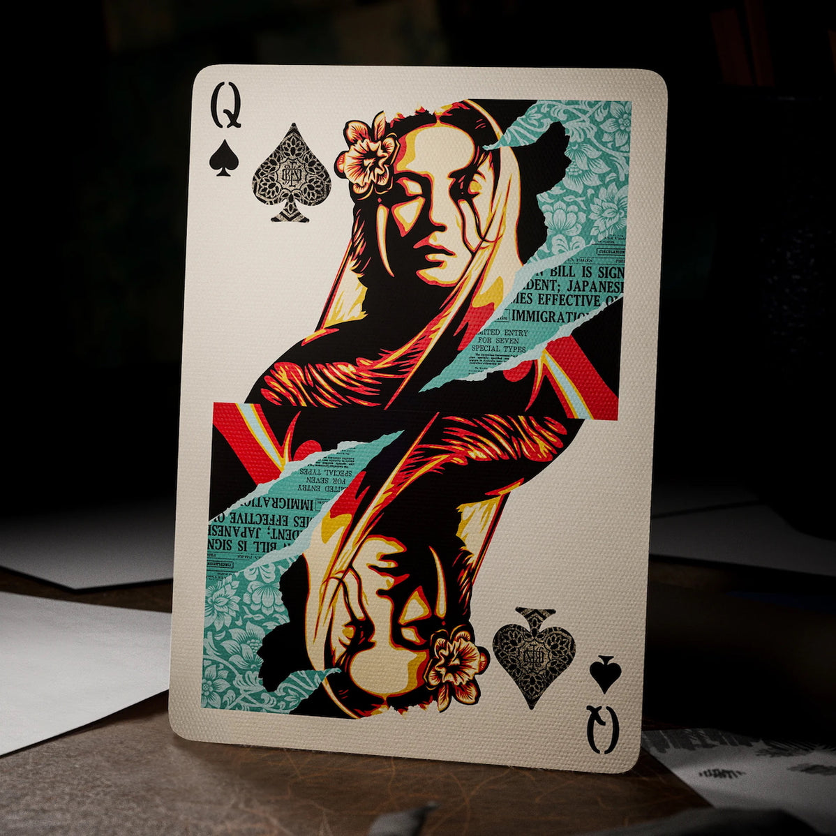 Shuffle Through 3 Decades of Art With OBEY COLLAGE Playing Cards– My ...