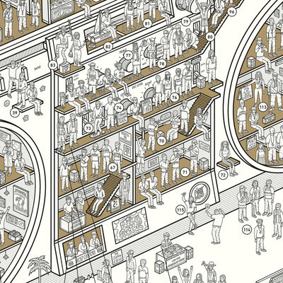 This Cool Poster Illustrates the History of Hip Hop Within a Boombox ...