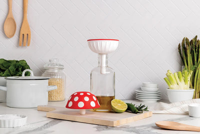 This Mushroom Kitchen Funnel Will Keep Your Counter Clean– My Modern ...