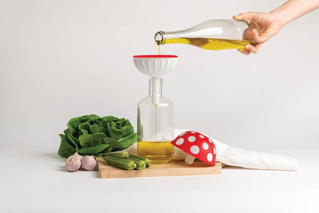 This Mushroom Kitchen Funnel Will Keep Your Counter Clean– My Modern ...