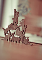 Wood Cat Stacking Game is Like Jenga, But With Kitties– My Modern Met Store