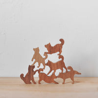 Play Dog "Jenga" With This Wooden Toy Stacking Game by Comma– My Modern ...