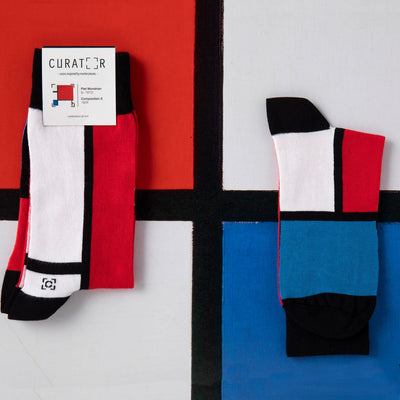 Step Into a Mondrian Painting With These Art Socks– My Modern Met Store