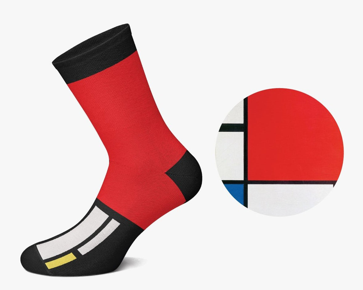 Step Into a Mondrian Painting With These Art Socks– My Modern Met Store