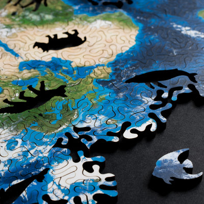 Unique Jigsaw Puzzle Allows You to Make Your Own Map of Earth– My ...