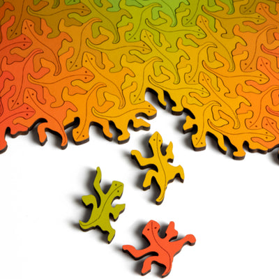 Each Piece of This Infinity Puzzle is Shaped Like a Lizard– My Modern ...