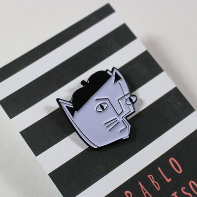 This Creative Enamel Pin is Perfect for Lovers of Cats, Puns, and Art ...