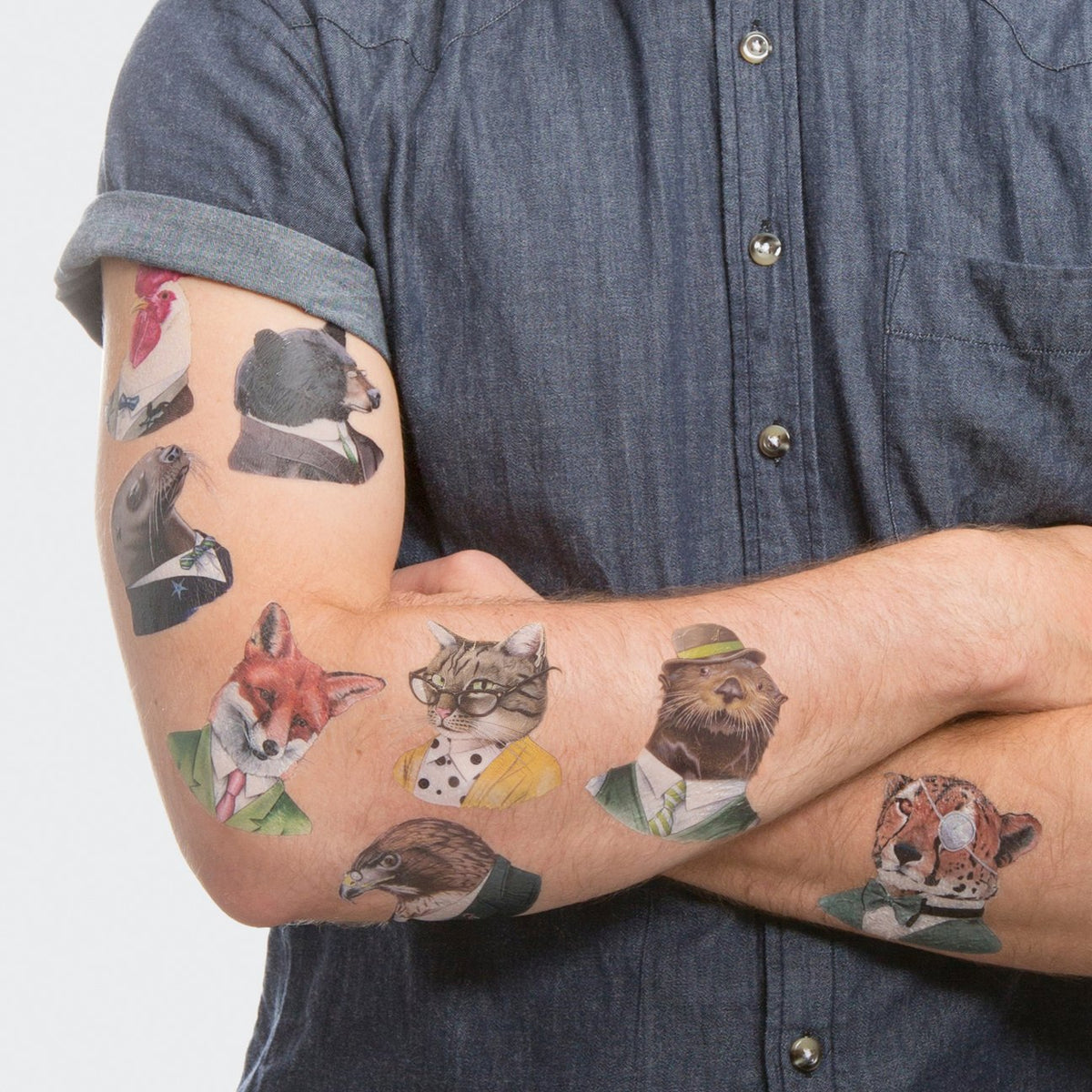 Go Wild With This Animal-Inspired Temporary Tattoo Set– My Modern Met Store